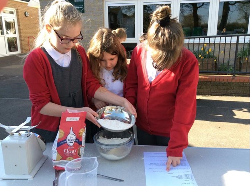 Launton Church of England Primary School - Dough Making
