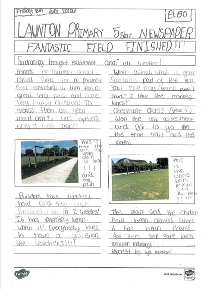 Launton Church of England Primary School - Launton School Newspaper