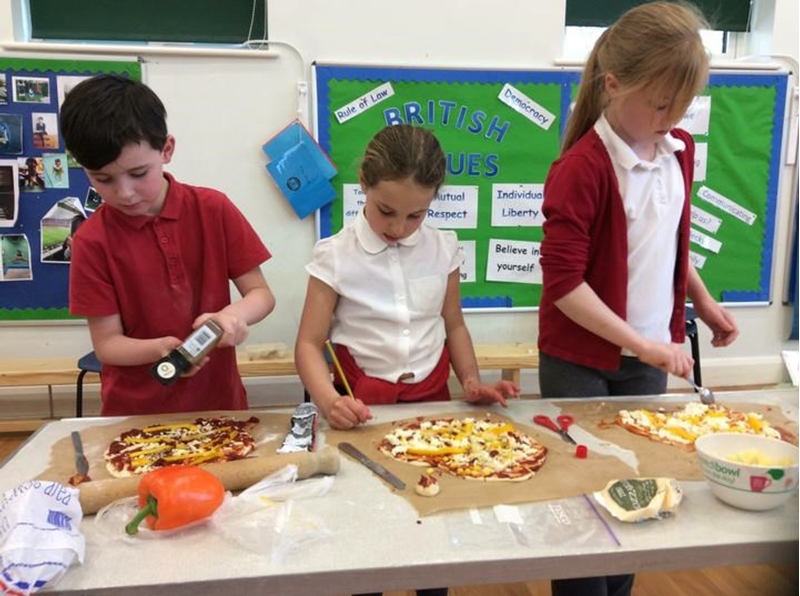 Launton Church of England Primary School - Pizza Chefs!