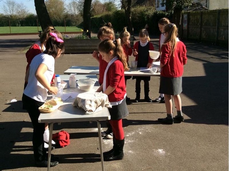 Launton Church of England Primary School - Dough Making